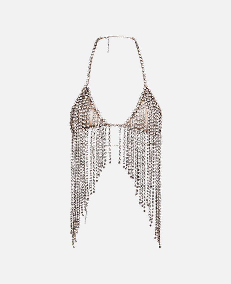 Women Crystal Crystal Fringed Bra | Stella McCartney GB