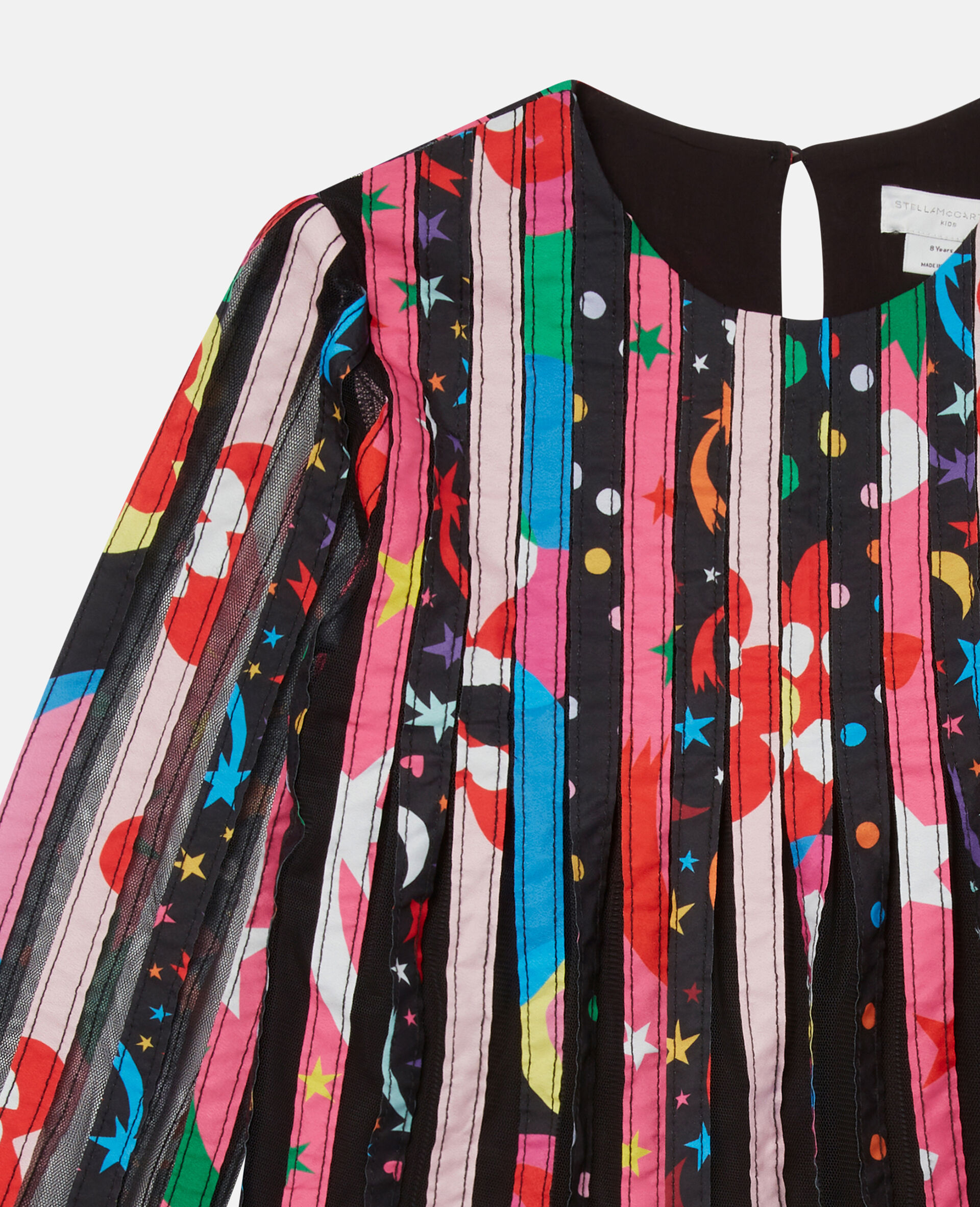 Girls 멀티컬러 패치워크 튤 드레스 Stella Mccartney Kr