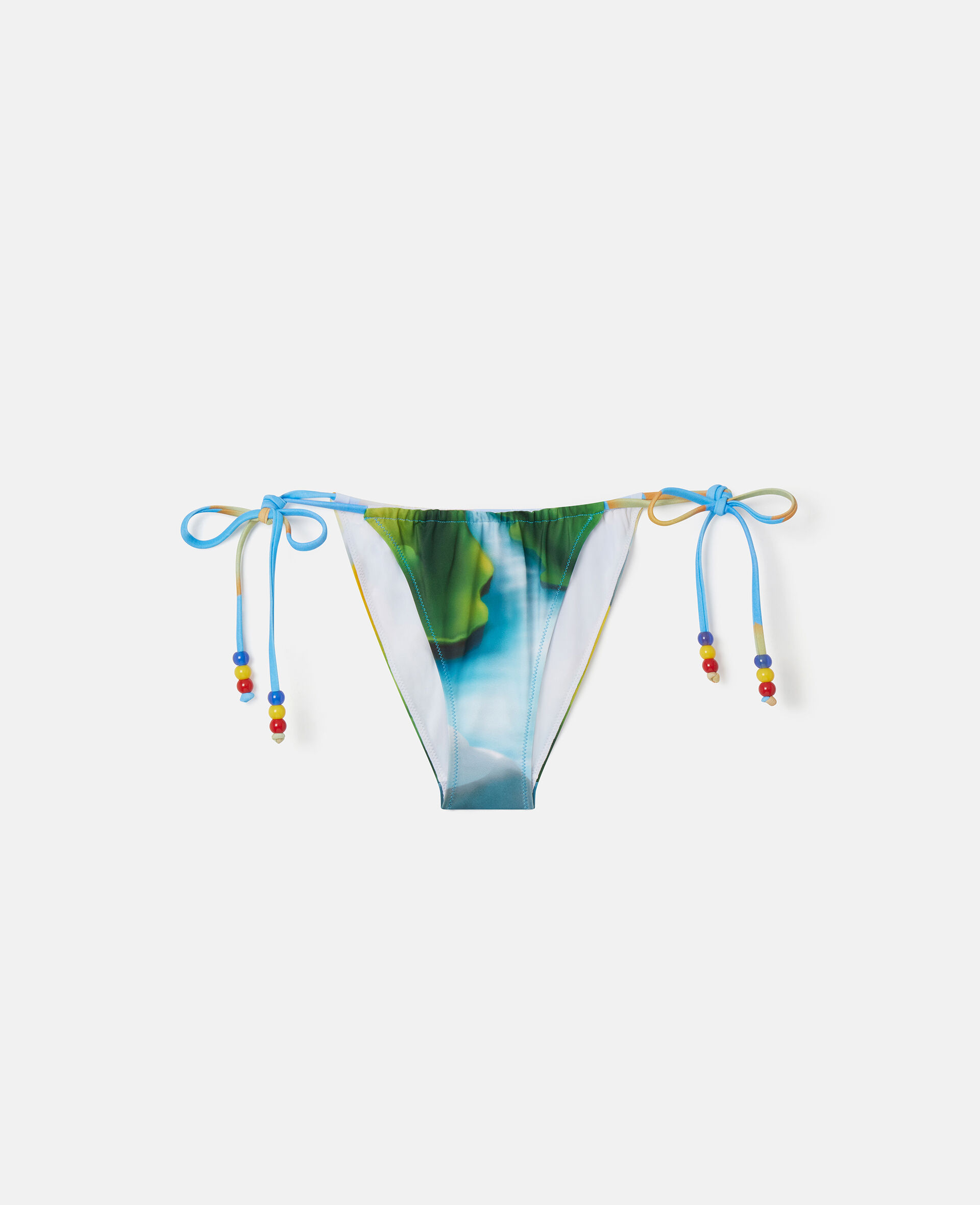 Women Multicolour Smile Print Side-Tie Bikini Briefs | Stella McCartney AU
