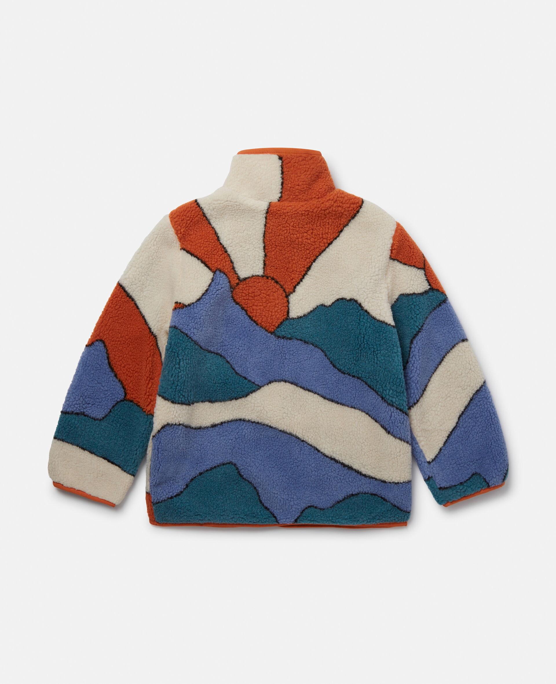 Women Multicolour Sunrise Scene Fleece | Stella McCartney GB