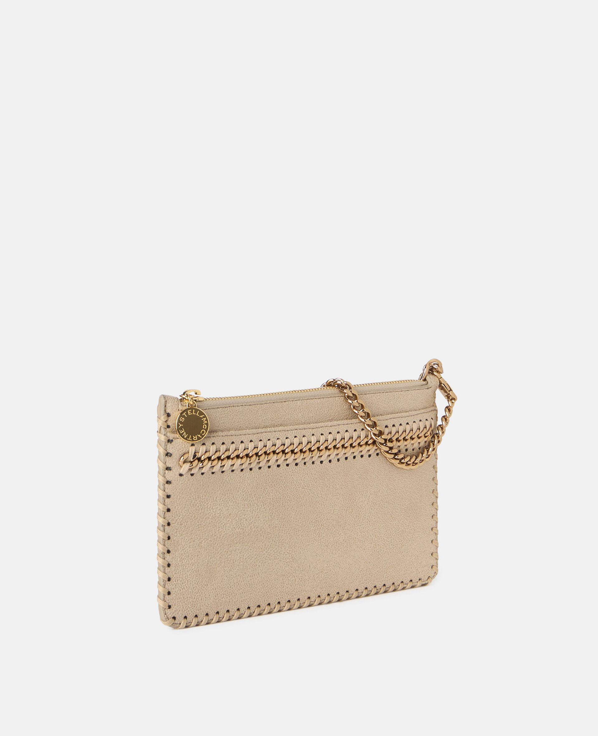 Women Butter cream Falabella Wrist Pouch | Stella McCartney SG