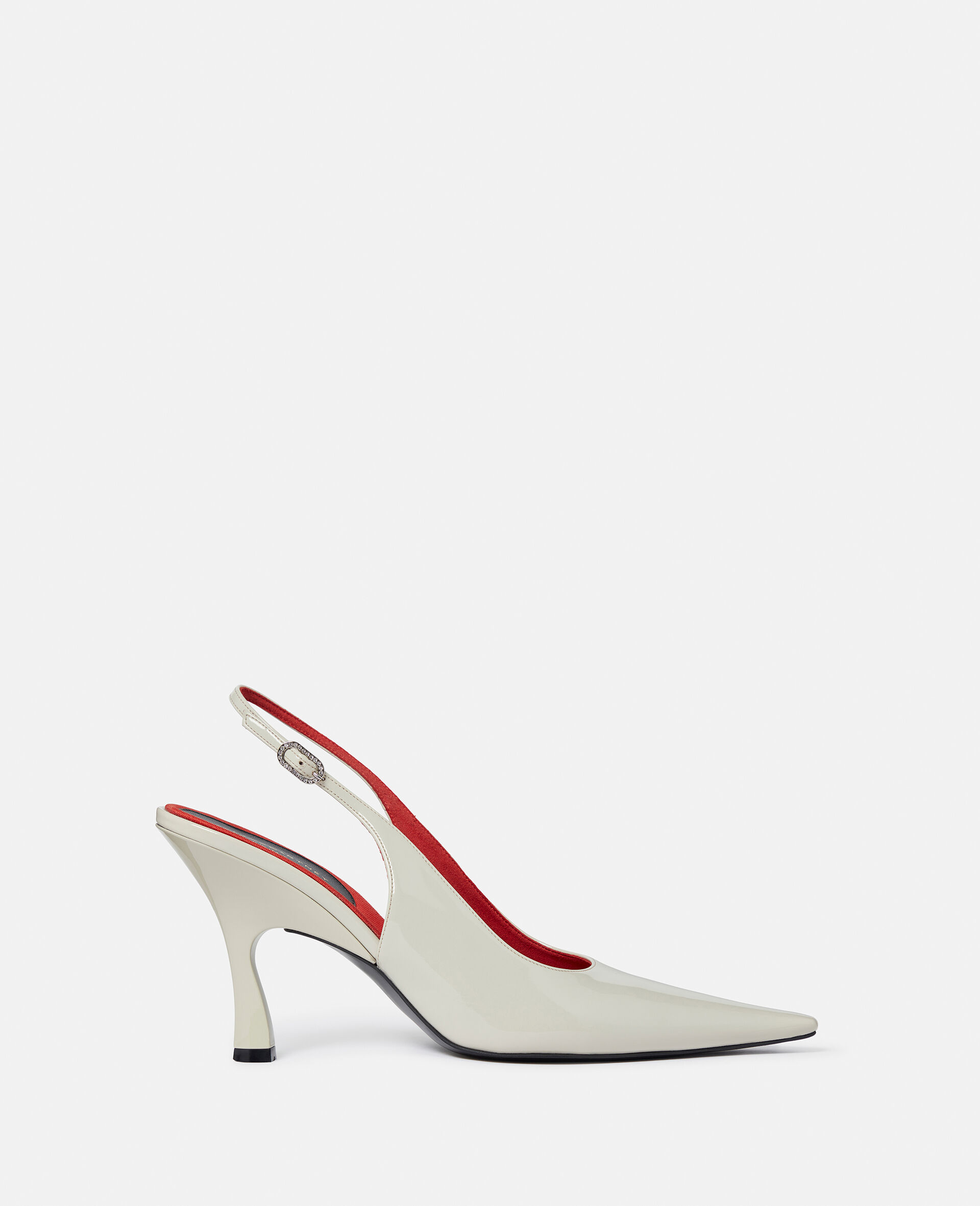 Women Desert beige Elsa Pointed Toe Slingbacks | Stella McCartney US