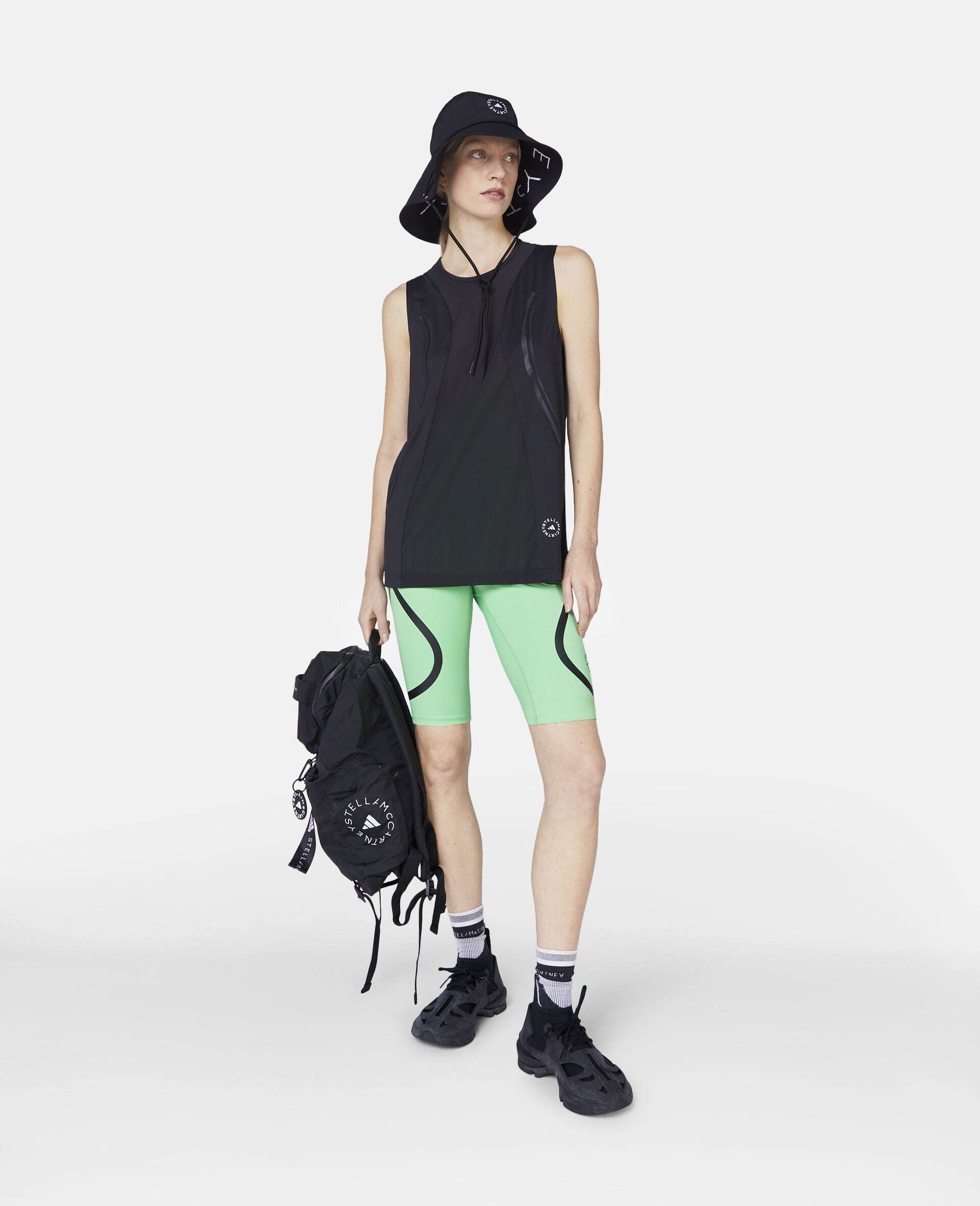 Women 코어 블랙 Truepace 러닝 탱크탑 Stella Mccartney Kr