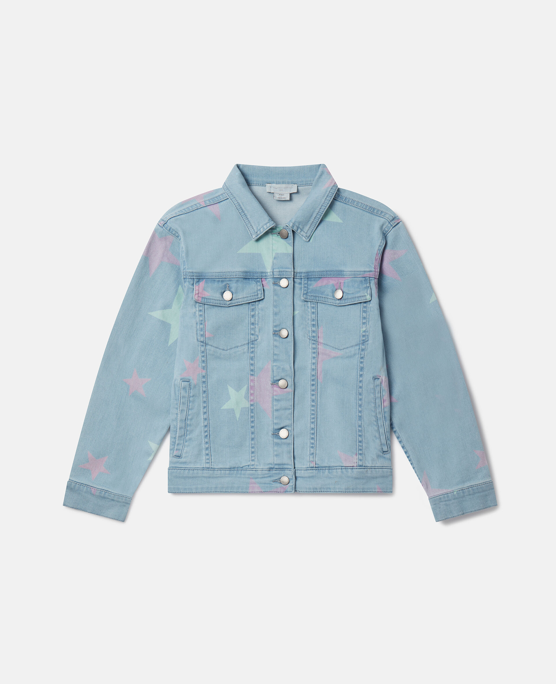 Women 블루 스텔라 스타 프린트 데님 재킷 Stella Mccartney Kr