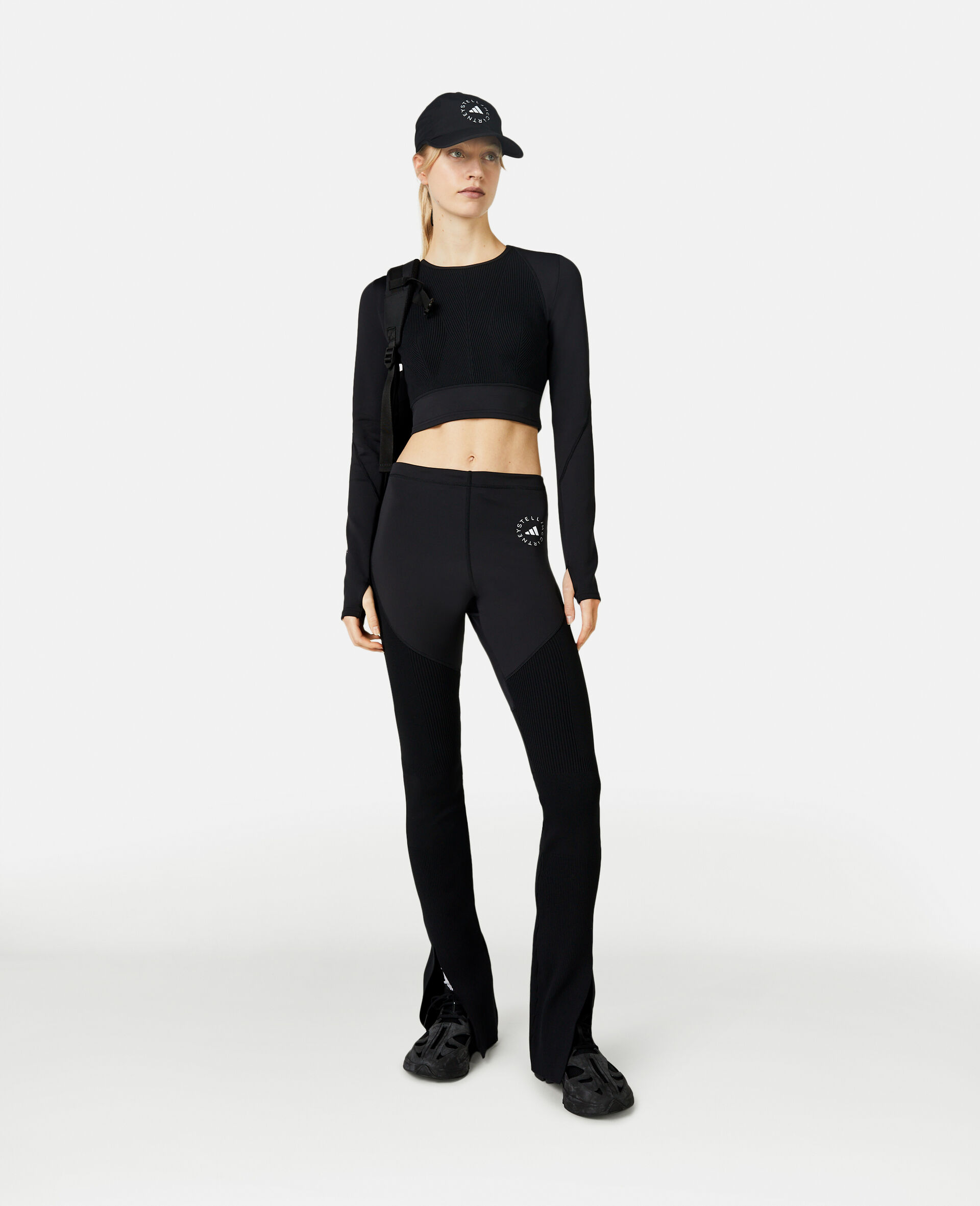 Women 코어 블랙 씨 스프레이 프린트 롱 패딩 재킷 Stella Mccartney Kr
