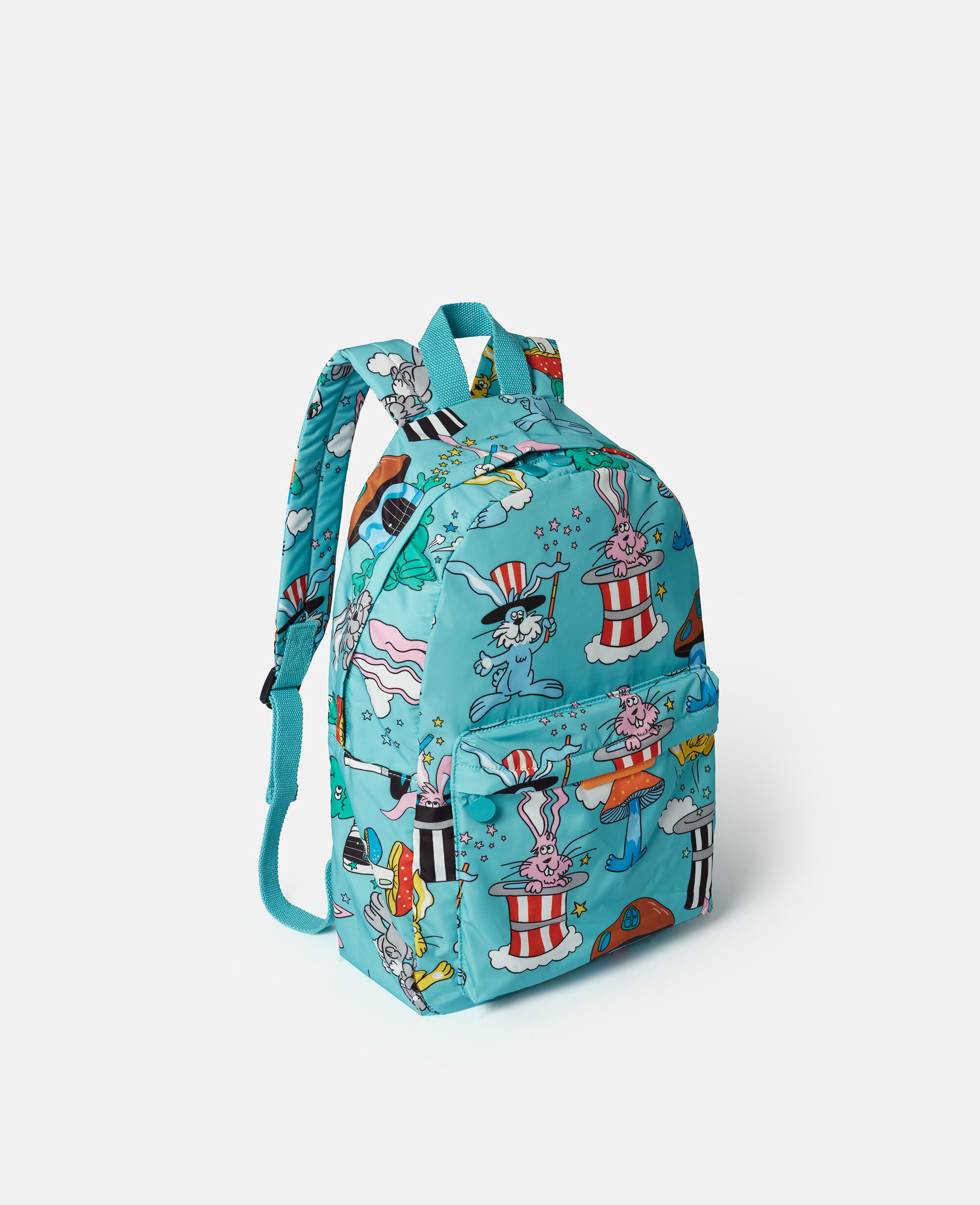Kids ブルー マジシャンズ バニー プリント バックパック Kids ブルー マジシャンズ バニー プリント バックパック