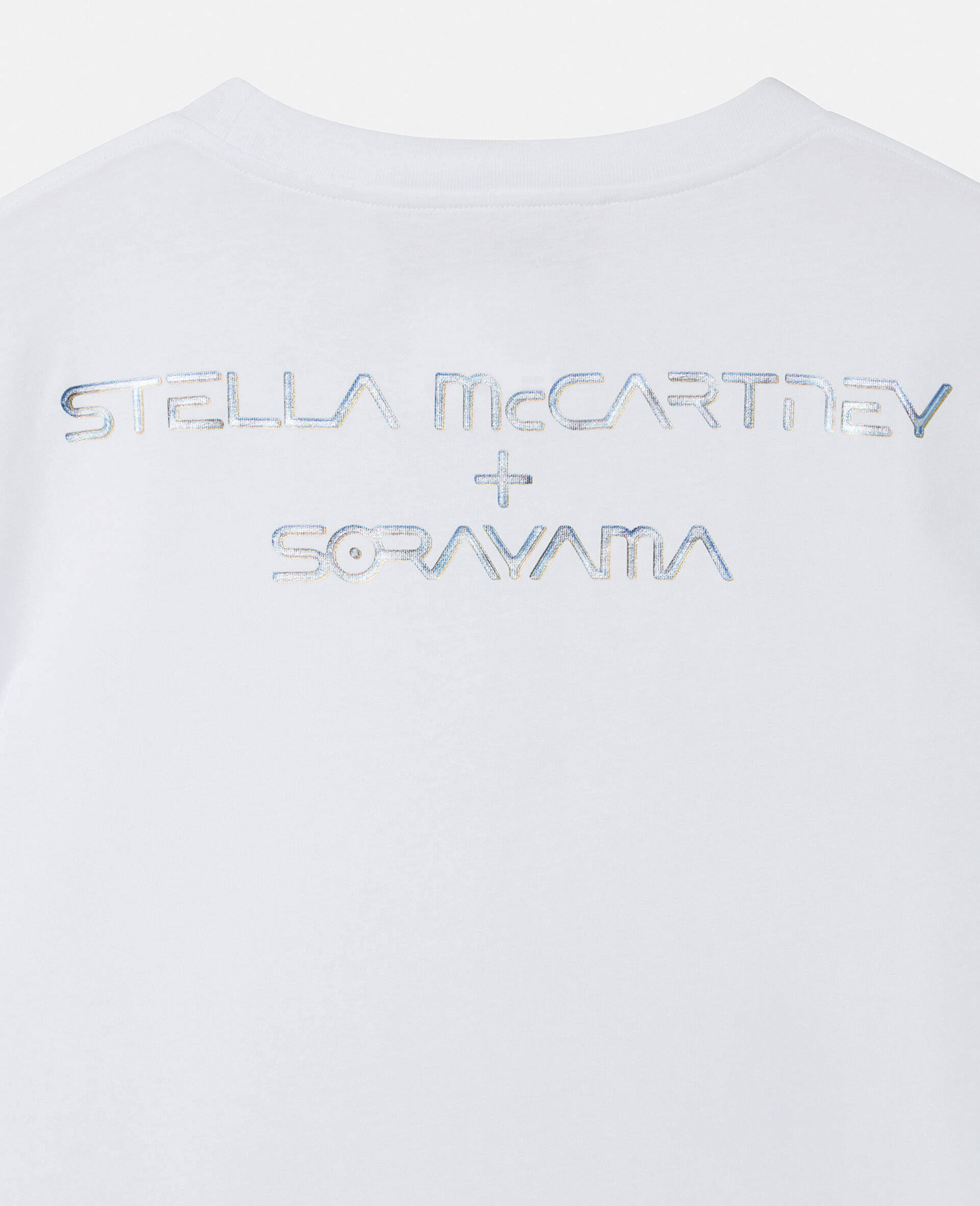 Women Pure White Sexy Robot Oversized Organic Cotton T Shirt Stella