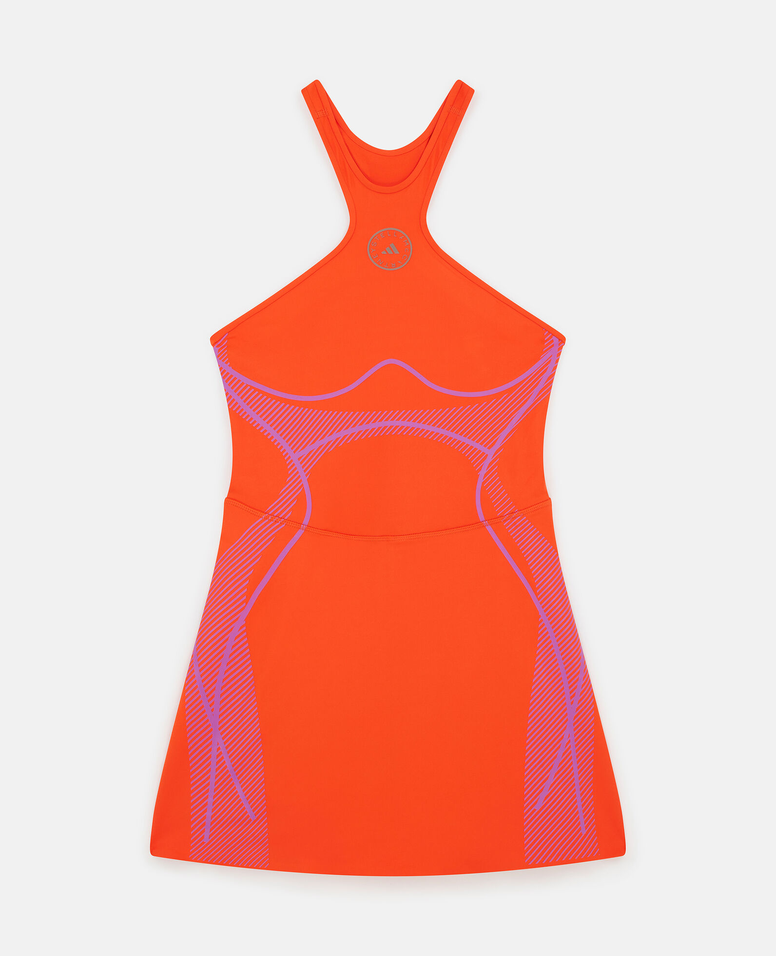 Women Active Orange TruePace Running Dress | Stella McCartney US