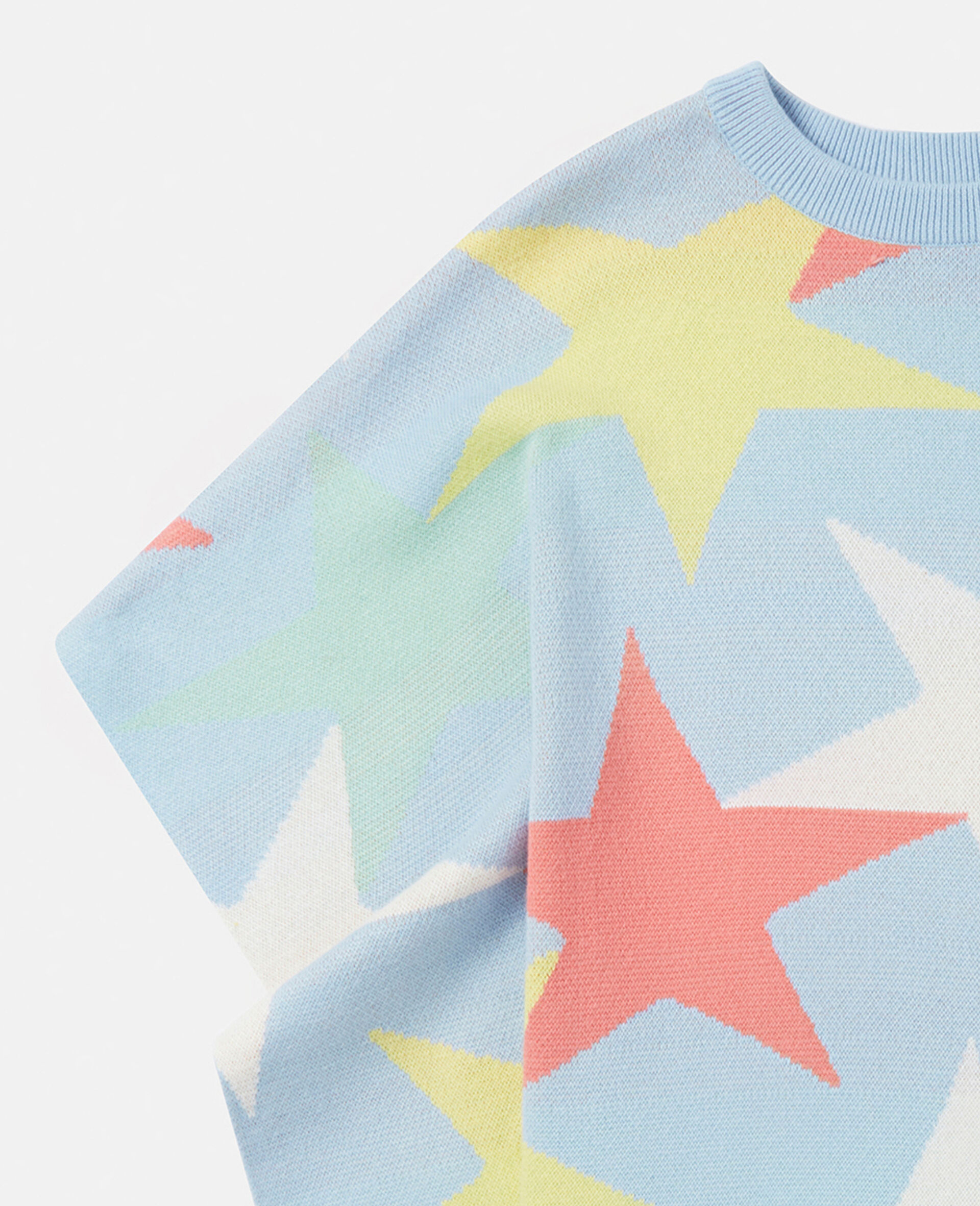 Women Multicolour Star Print Poncho | Stella McCartney AU