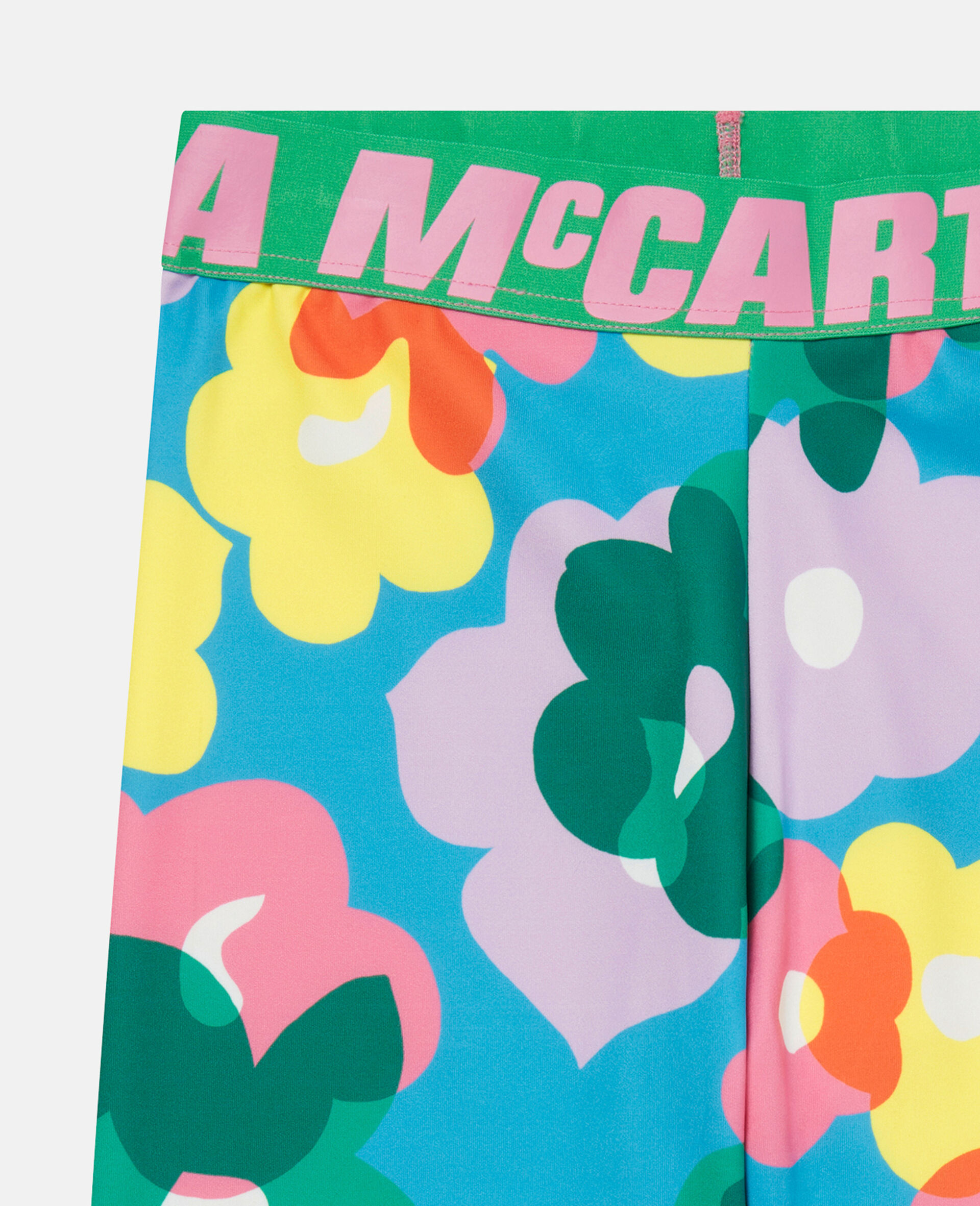 Girls 멀티컬러 플로럴 프린트 스텔라 로고 스노우 레깅스 Stella Mccartney Kr
