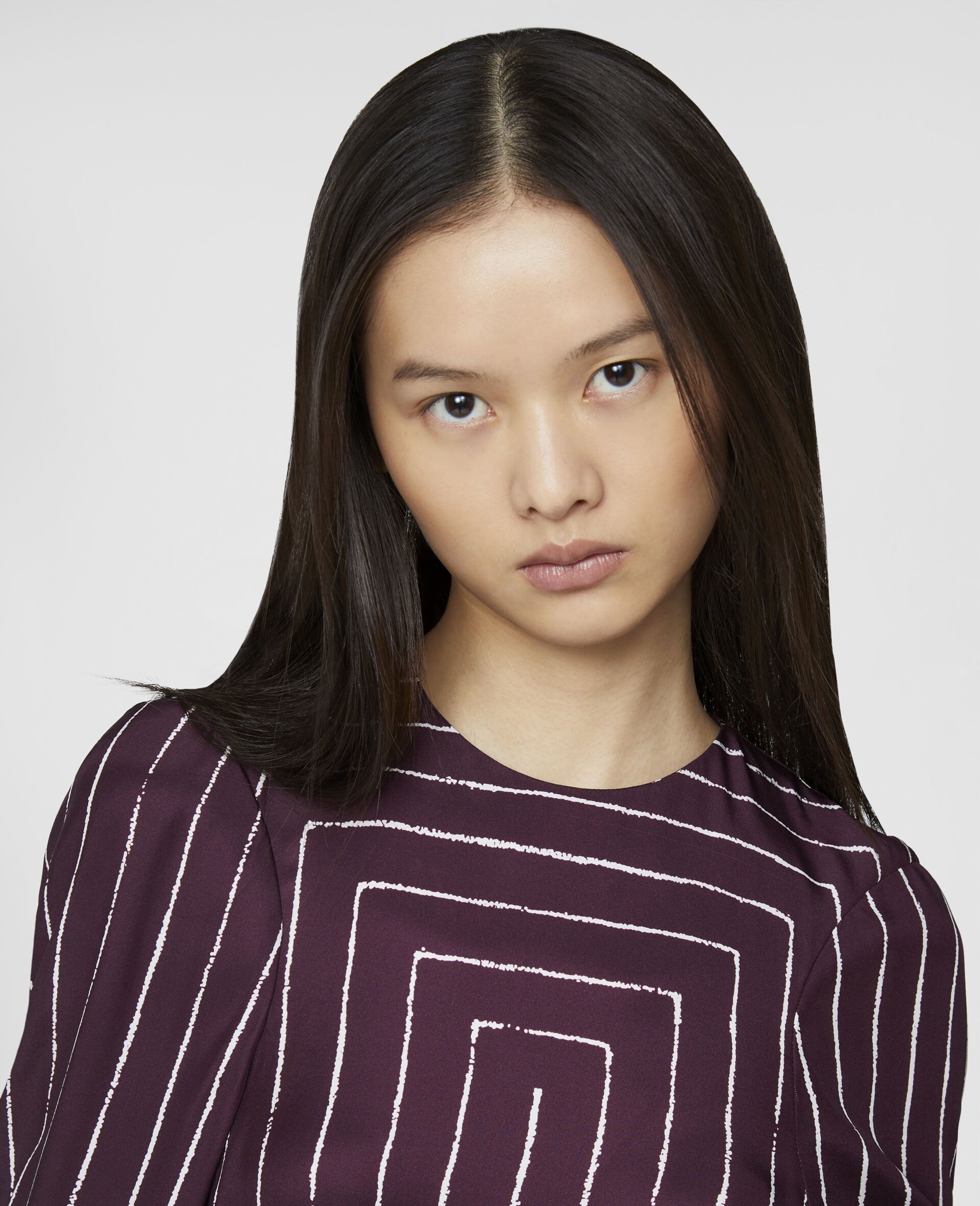 Women 오버진 프랭크 스텔라 V Series 스타일 프린트 드레스 Stella Mccartney Kr