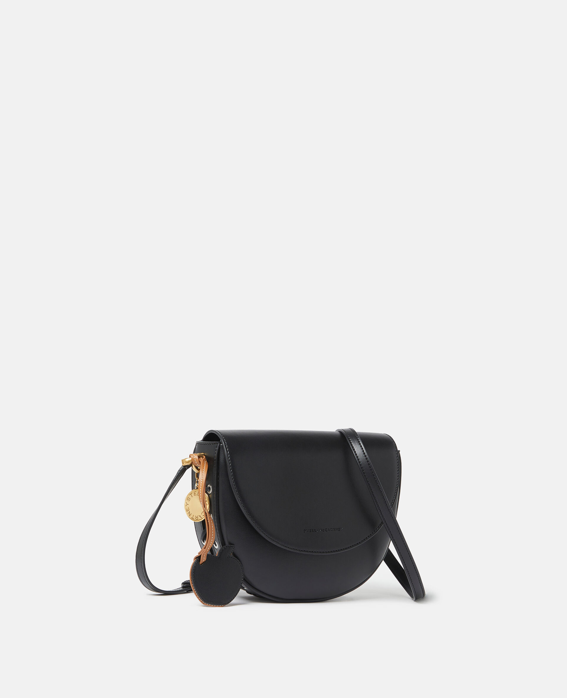 Women 미드나잇 블랙 프레임 휩스티치 숄더백 Stella Mccartney Kr